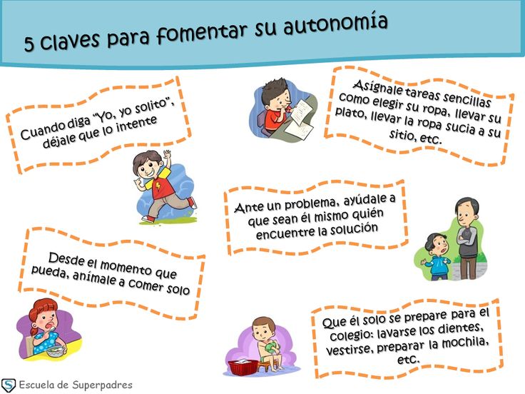 Cinco claves para fomentar la autonomía de los niños - Psicólogos en ...